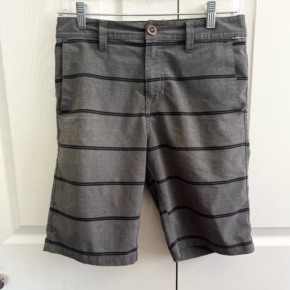 Volcom | Shorts | Volcom Gray Striped Shorts | Poshmark
